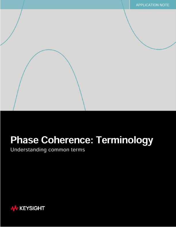 Phase Coherence: Terminology PDF Asset Page | Keysight